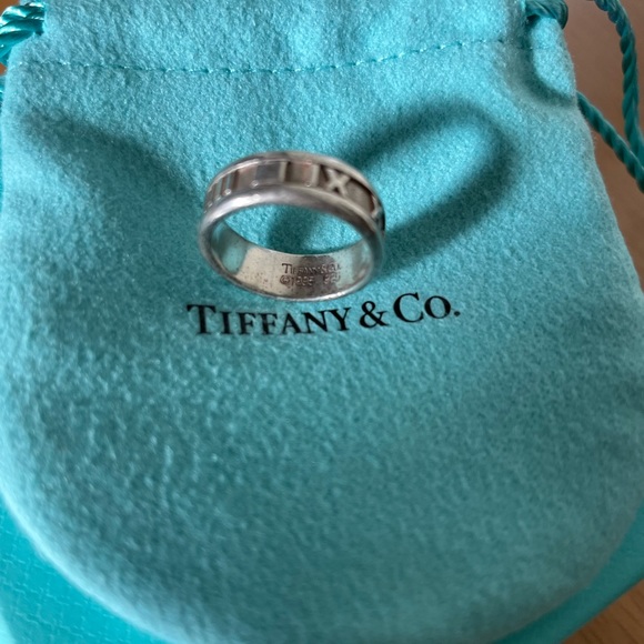 Tiffany & Co. | Jewelry | Tiffany Co Roman Numerals Ring | Poshmark